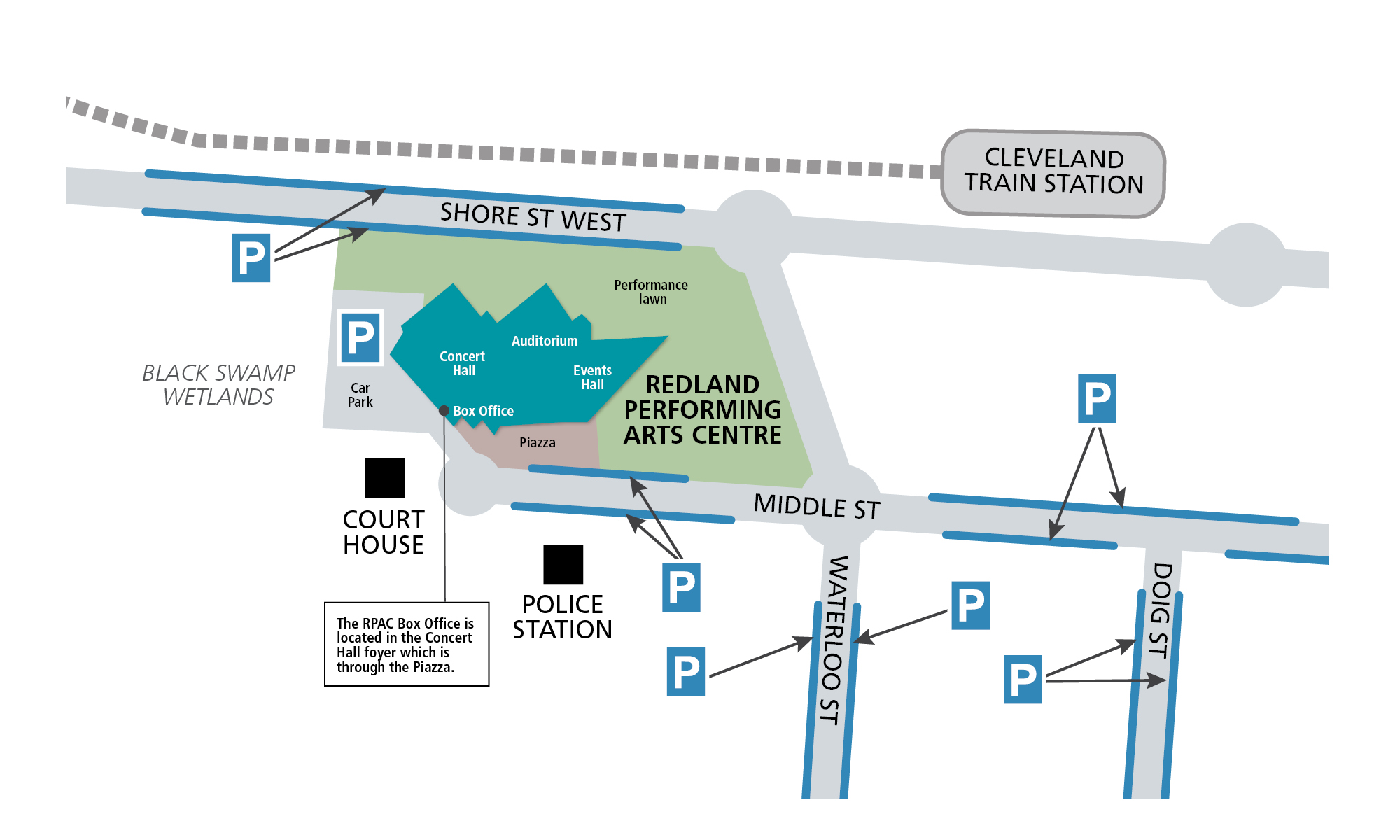 Redland Performing Arts Centre. All rights reserved. - Getting Here